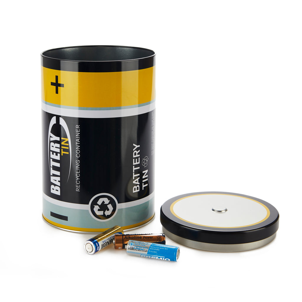 Battery Tin Batteries Container | Balvi