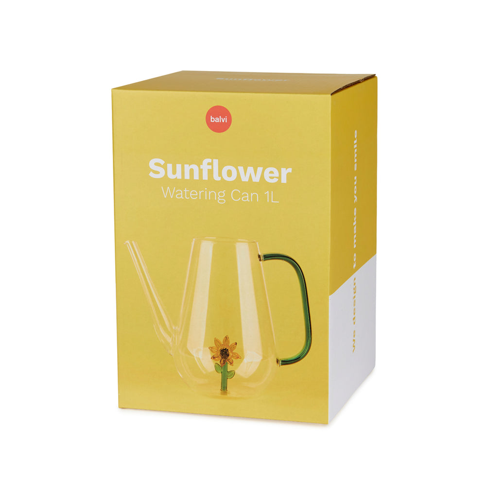 Botanical Sunflower Watering Can | Balvi
